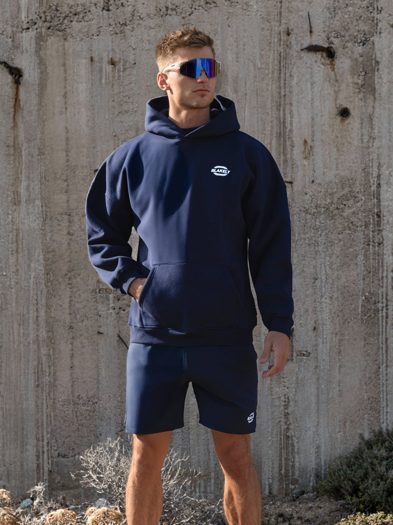 Buy Blakely True Navy Track Active Hoodie | Free delivery on orders ...