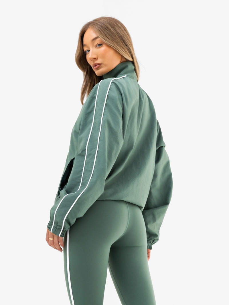 Buy Blakely Womens Vintage Green Jada Track Jacket | Free delivery on ...