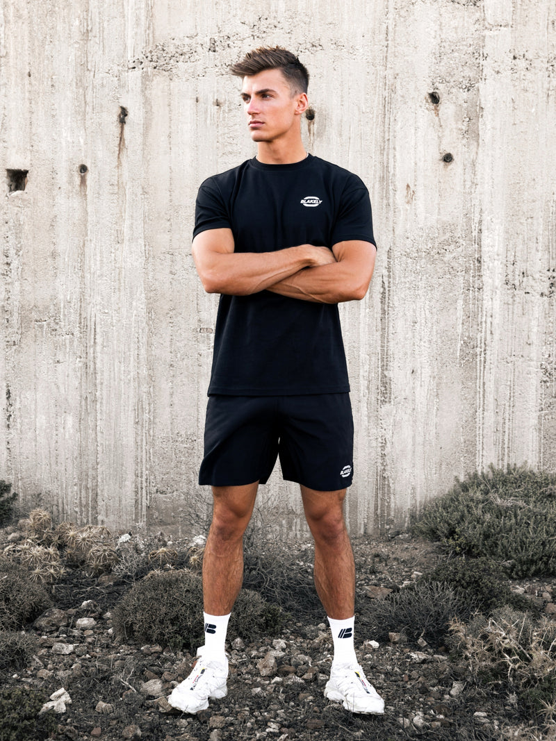 Buy Blakely Mens Black Track Active T-Shirt | Free delivery on orders ...