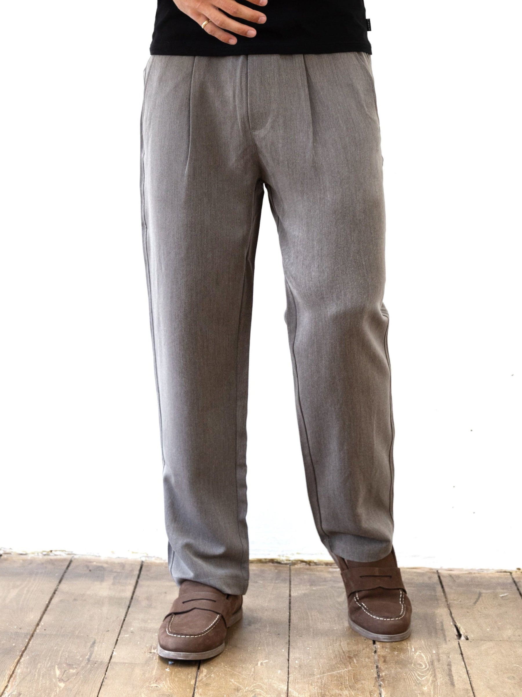 Buy Blakely Dark Brown Preston Trousers | Free delivery on orders over ...