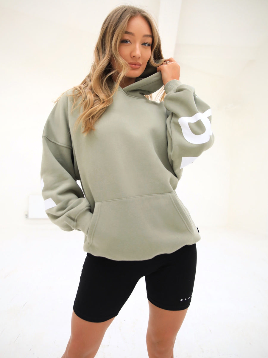 Buy Womens Isabel Oversized Olive Hoodie – Blakely Clothing US